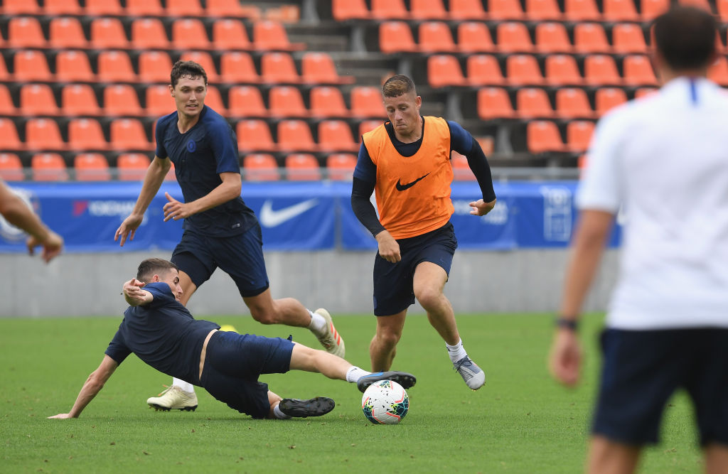 Chelsea midfielder Ross Barkley is surely playing his way into team