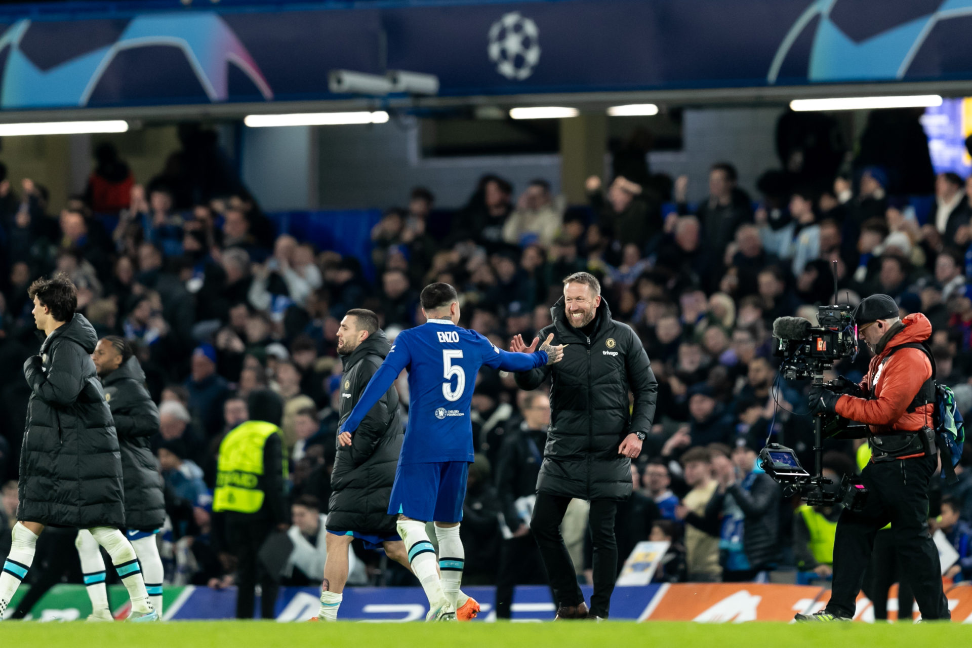Jody Morris reacts to Chelsea's win over Borussia Dortmund