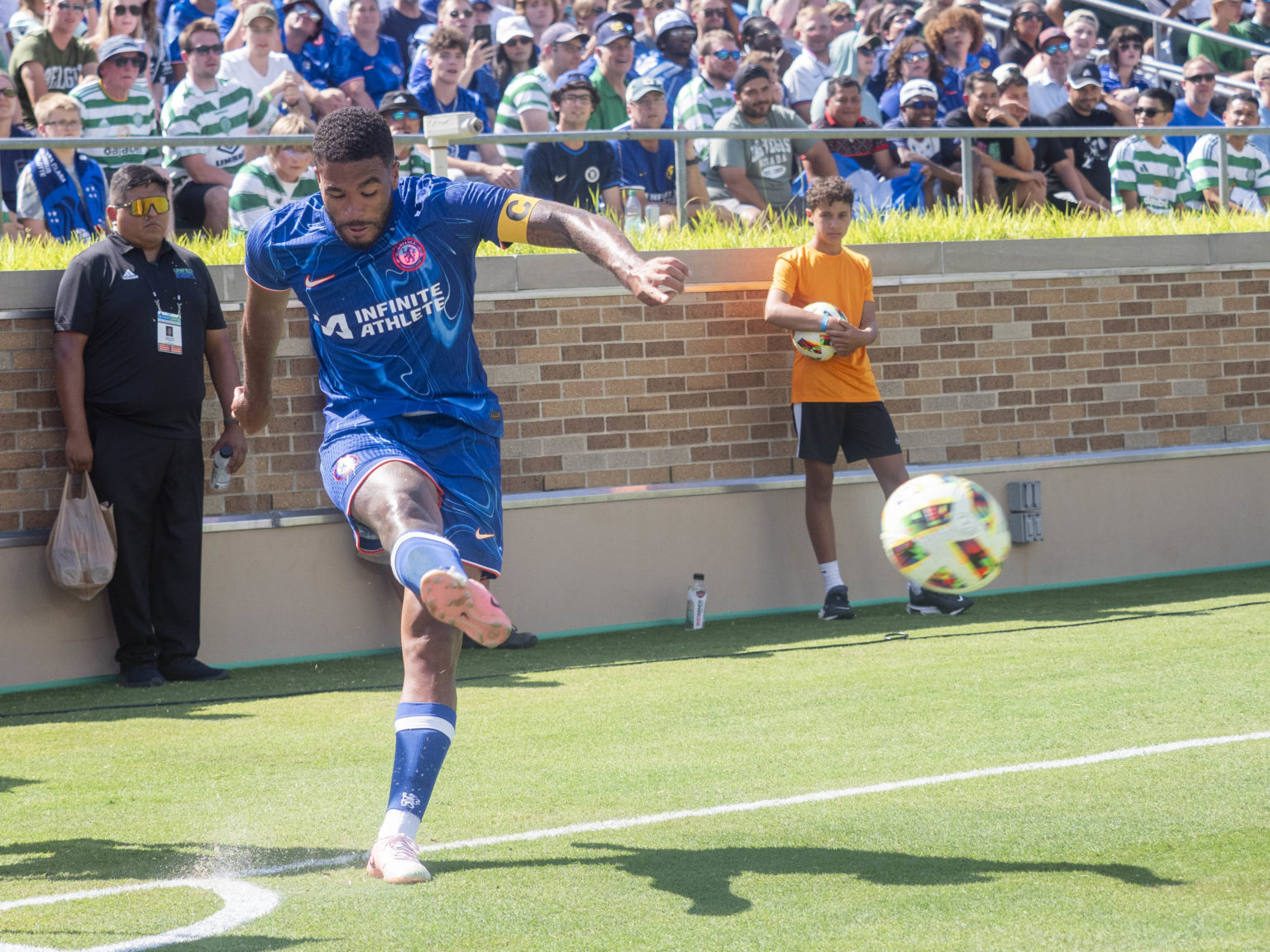 Josh Acheampong names the Chelsea star who's really inspiring him right now