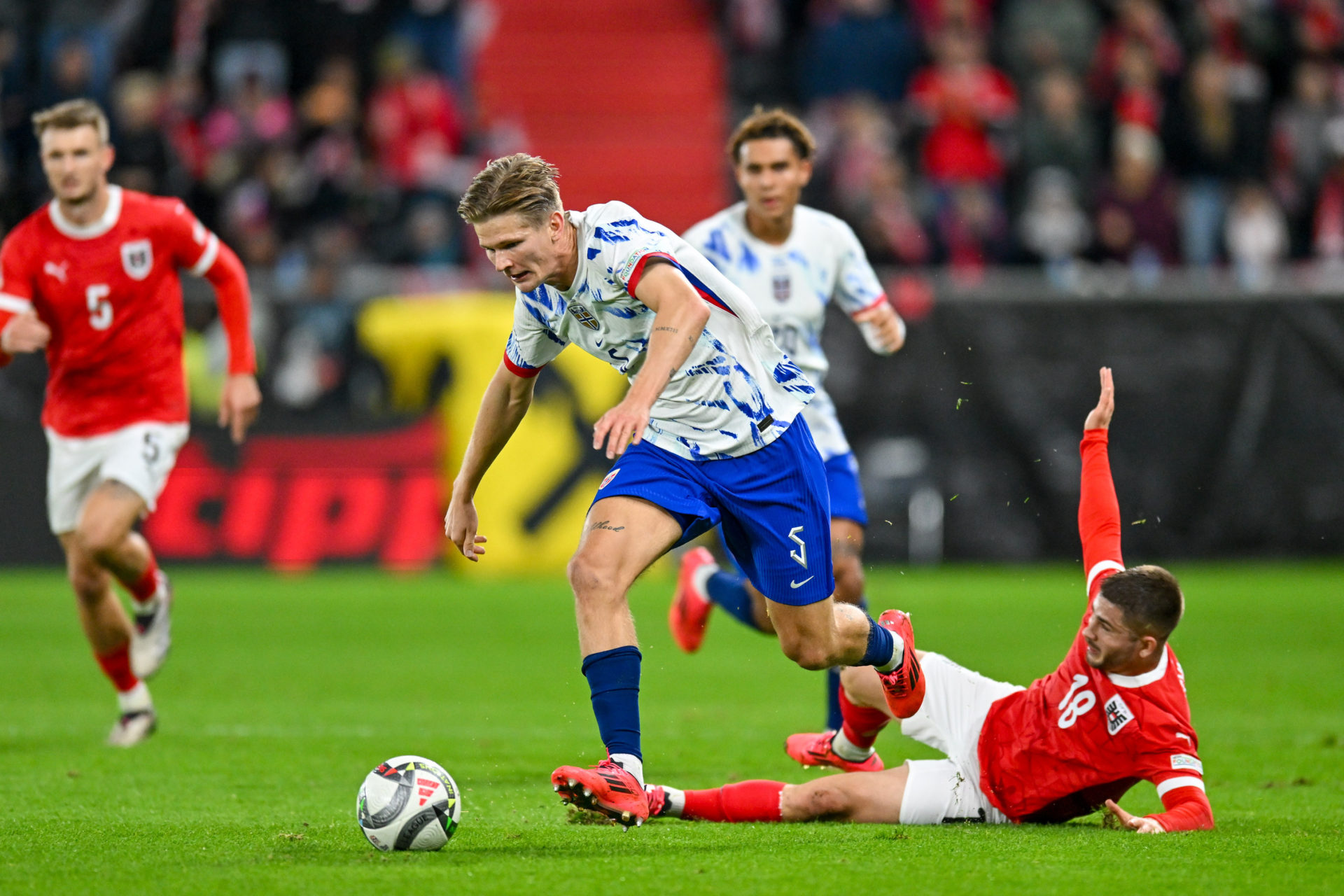 Chelsea and Manchester United both set sights on international left-back