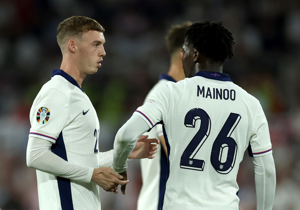 Kobbie Mainoo shares what he told Cole Palmer straight after he scored ...