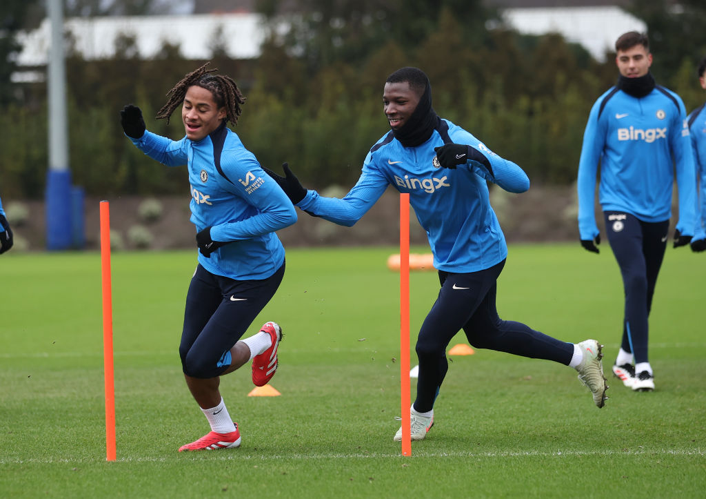 Wesley Fofana sends message to Chelsea January signing Mathis Amougou ...