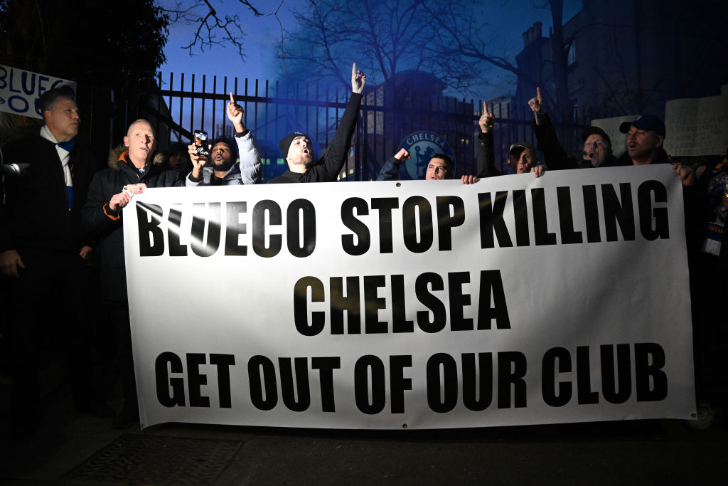 Unhappy Chelsea fans were loudly booing under-fire man despite win vs ...
