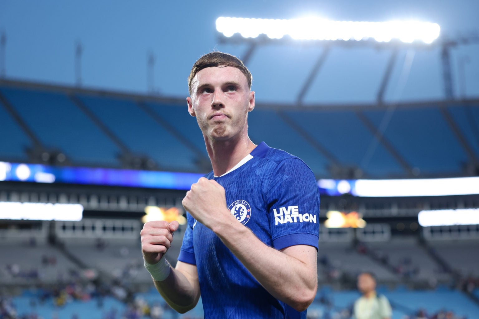 Cole Palmer's three-word reaction to huge delay during Chelsea's Club ...