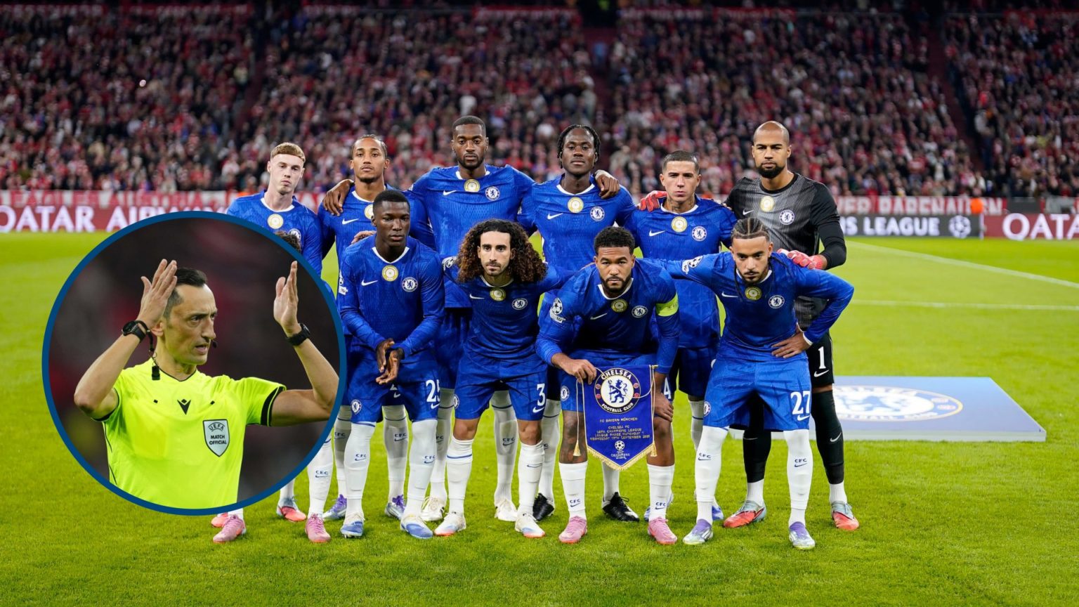 What Chelsea players asked the referee to do after Cole Palmer's goal ...