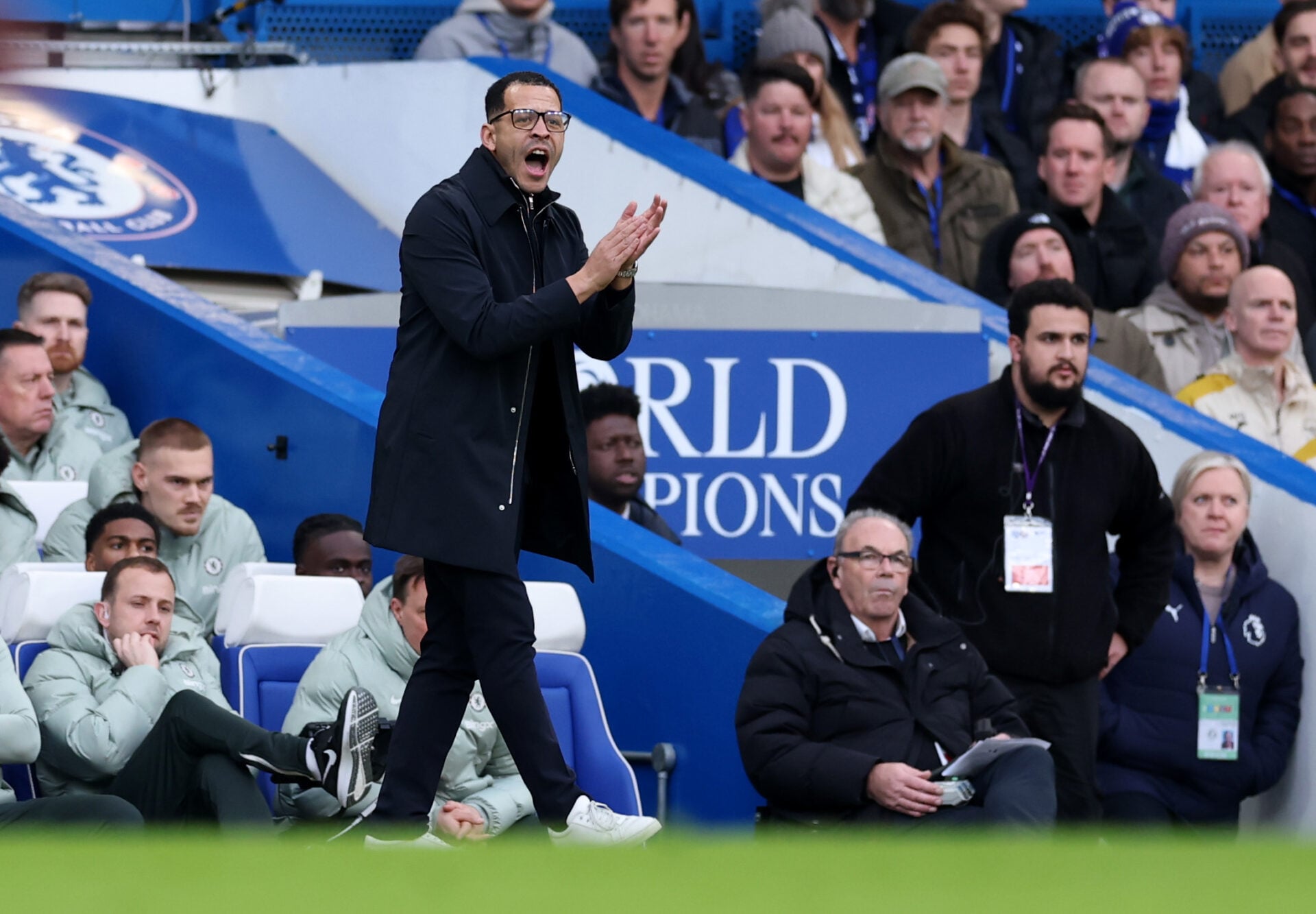 Chelsea manager Liam Rosenior would have been encouraged by one thing ...