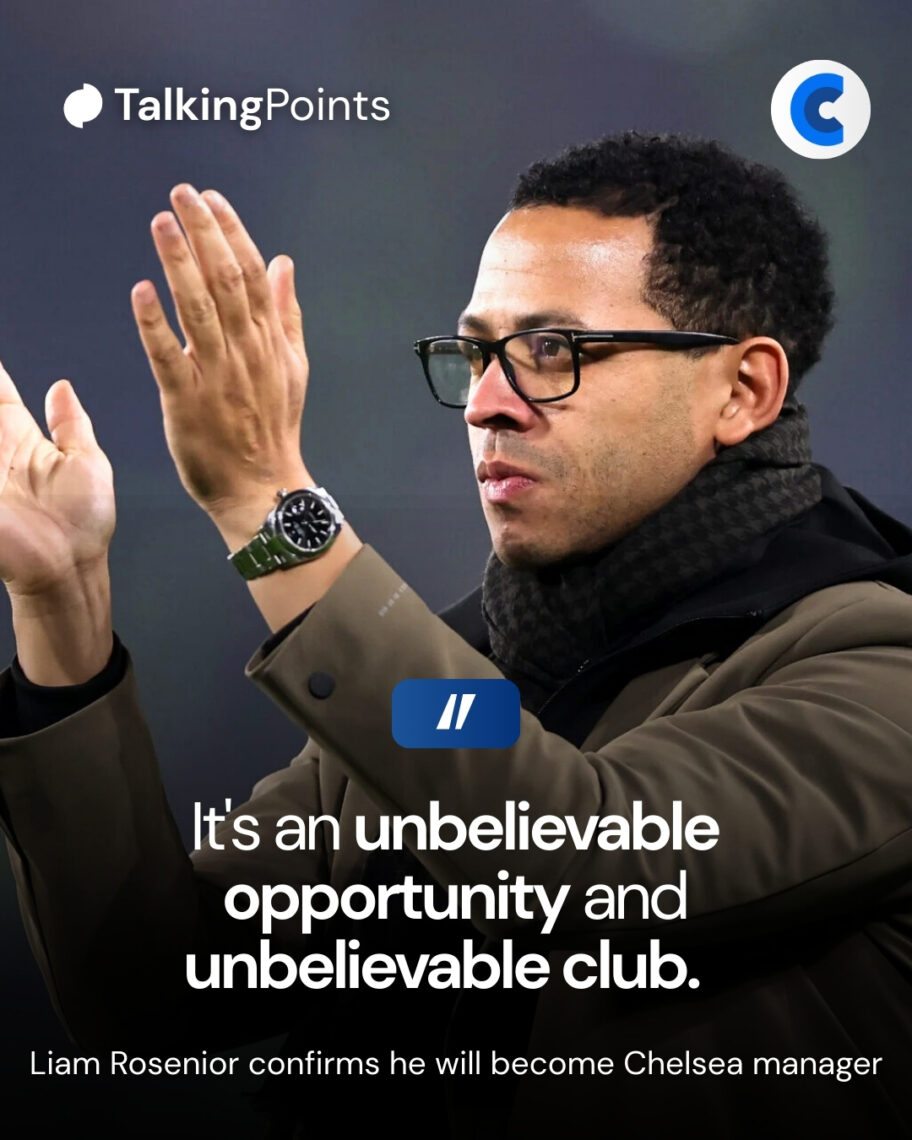 Liam Rosenior confirms Chelsea move although explains why managerial ...